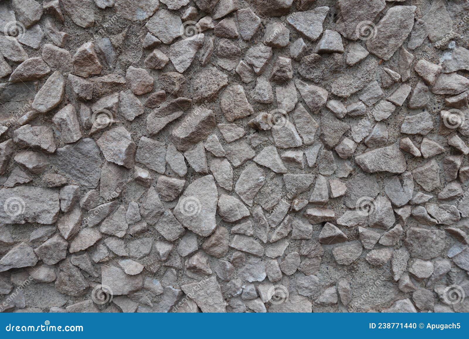 Light Gray Gravel Pebble Dash on the Wall Stock Photo - Image of ...