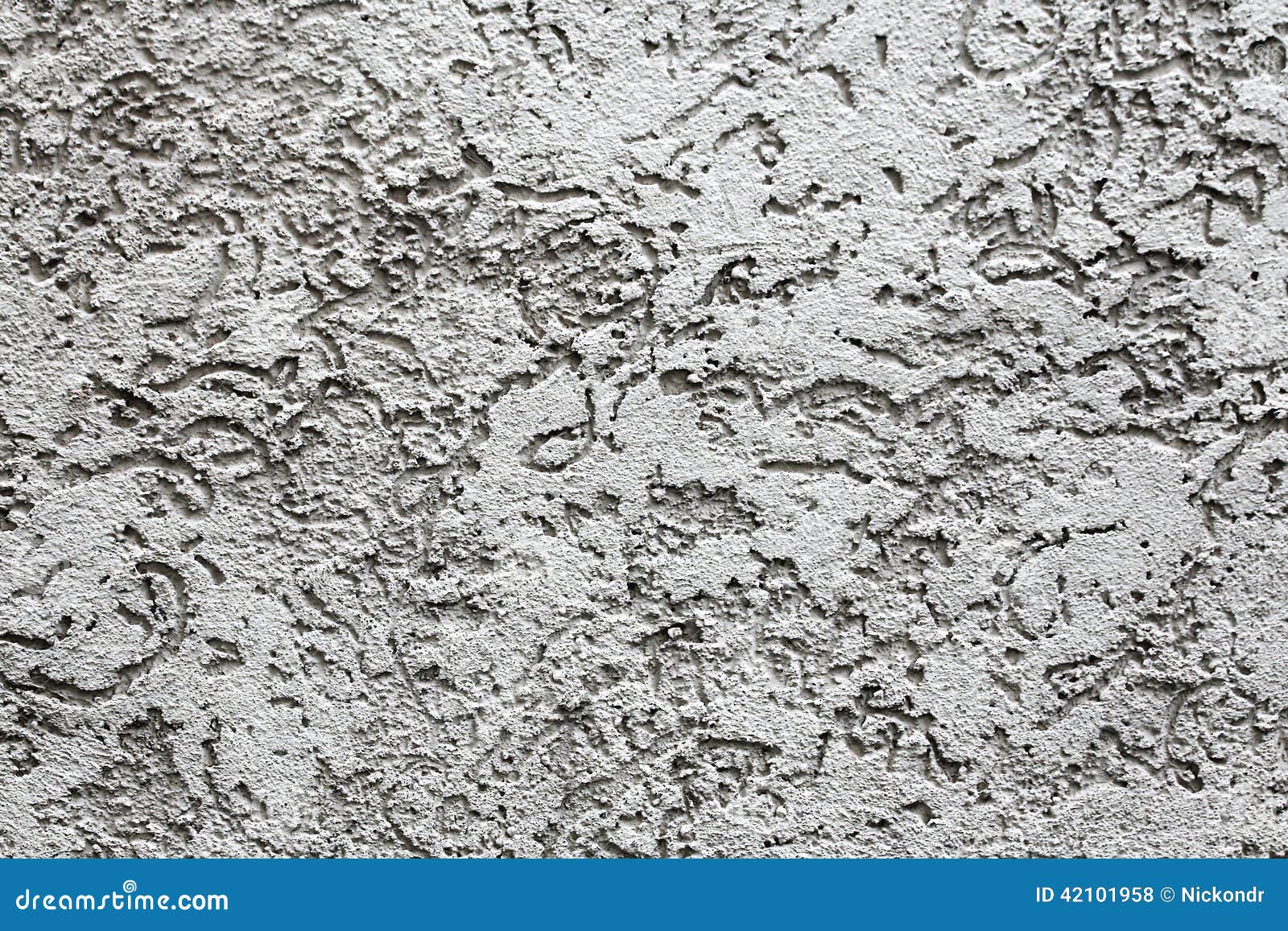 Light Gray Pattern on the Wall Stock Photo - Image of swirl, rough ...