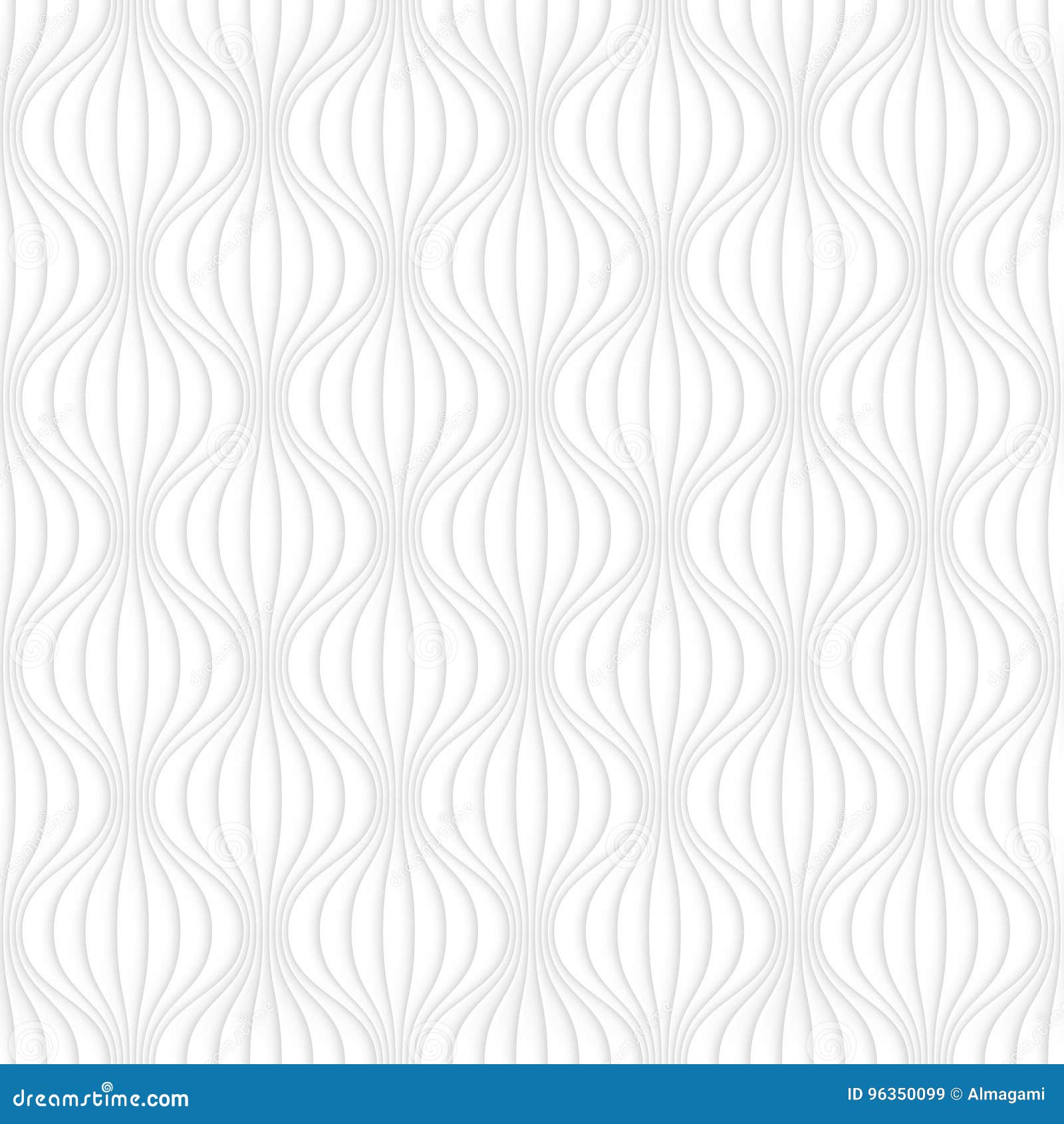 Light Gray Seamless Vector Pattern for Your Design. Stock Vector ...