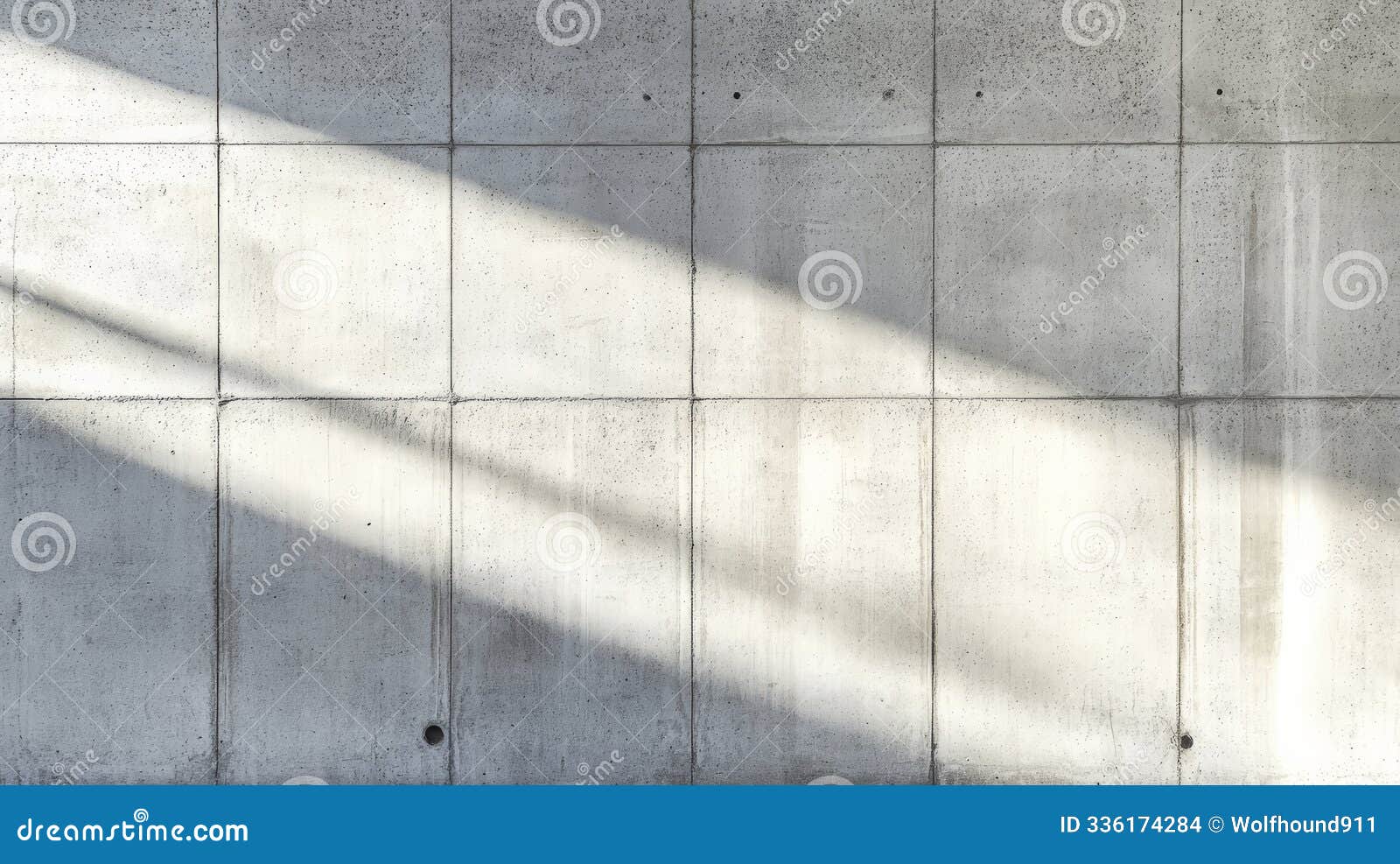 A Light Gray, Slightly Worn Concrete Wall with a Subtle Grid Pattern ...