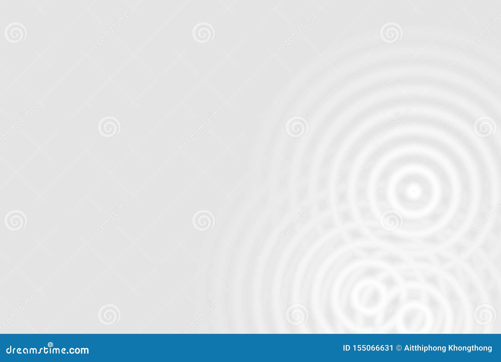 Light Gray Sound Waves Oscillating with Circle Ring, Abstract ...