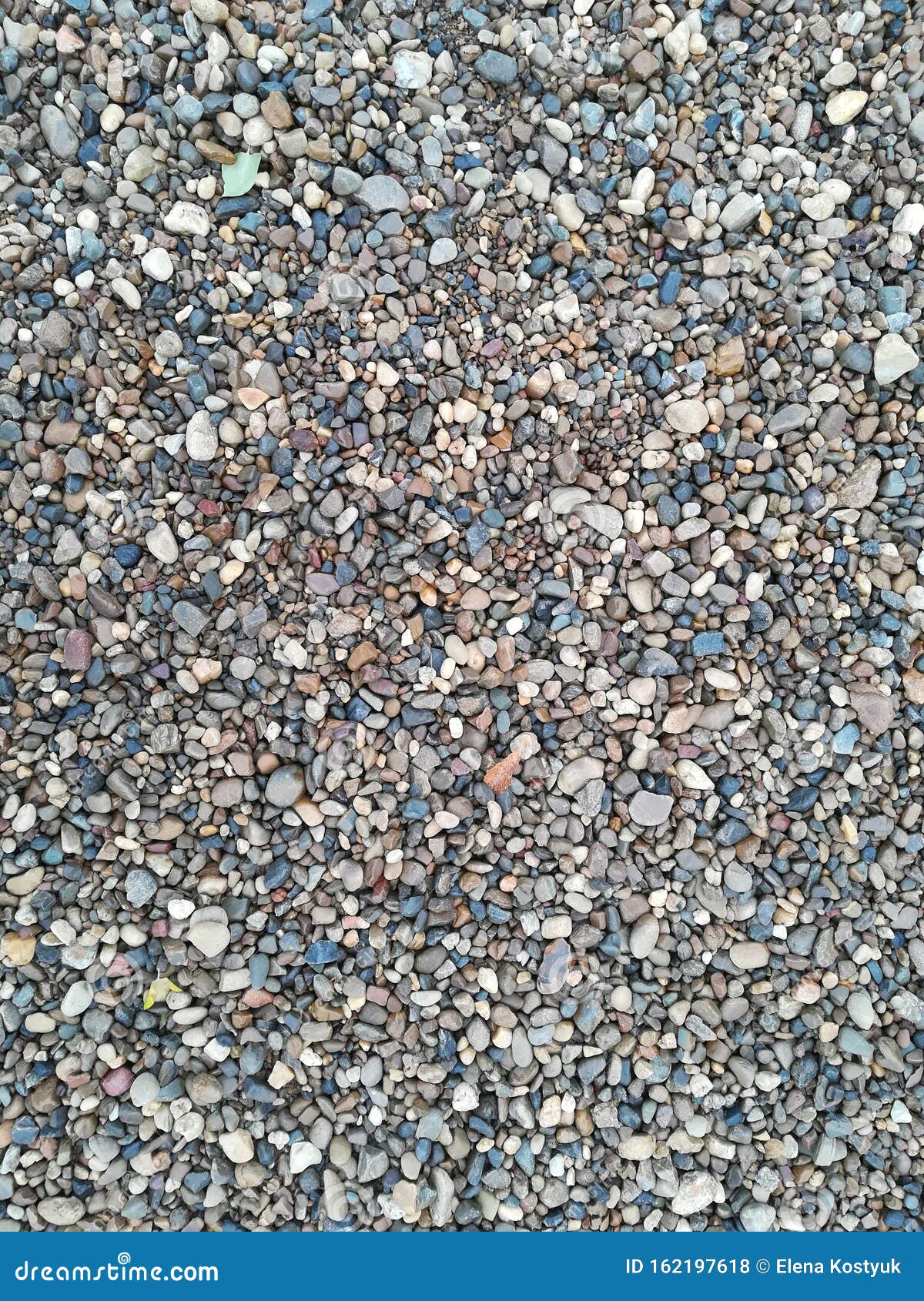 Light Gray Stone Rubble As Background of Many Small Stones Stock Photo ...