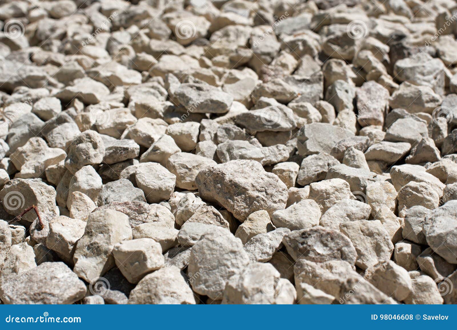 Light gray stones gravel stock photo. Image of decoration - 98046608