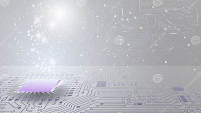 Light Gray Technological Backg Round. Social Network. Electronic ...