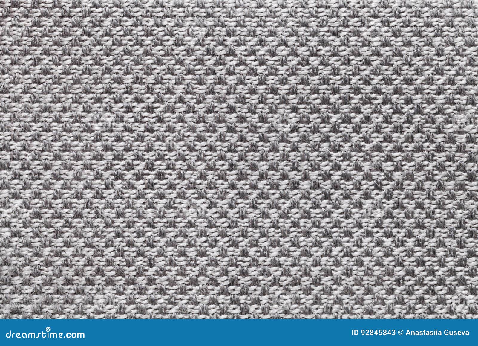 Light Gray Textile Background with Checkered Pattern, Closeup ...