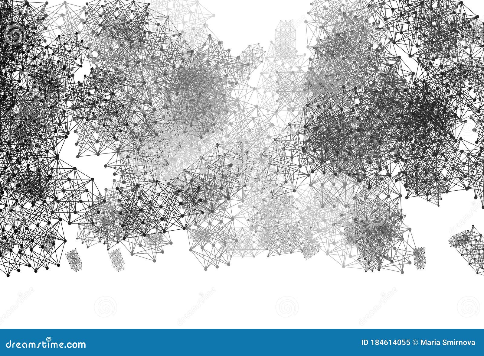 Light Gray Vector Texture with Artificial Intelligence Concept. Stock ...