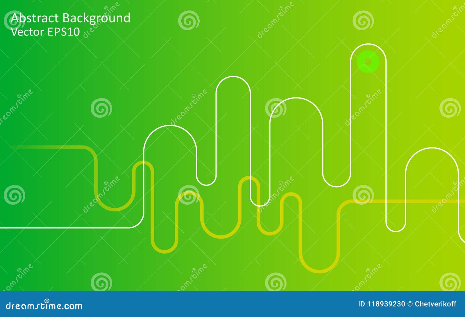 Light Green Abstract Vector Background Stock Vector - Illustration of ...