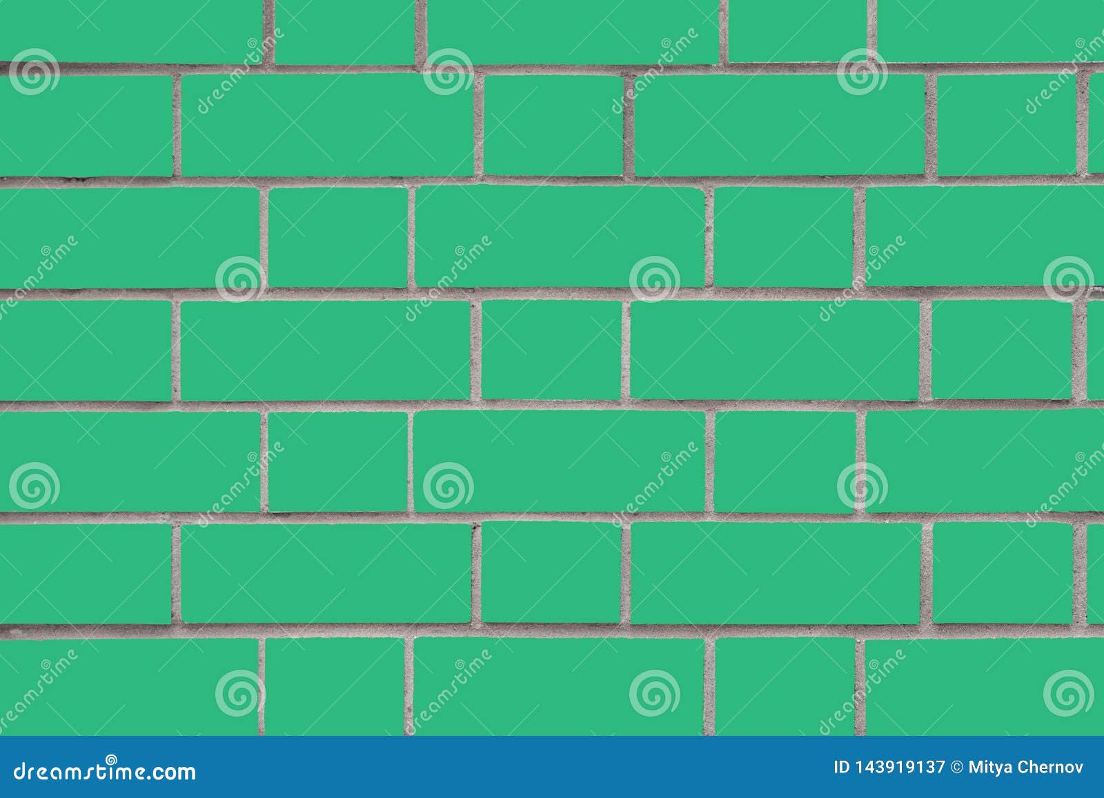 Light Green Brick Wall. Vector Graphics. Background Image of a Brick ...