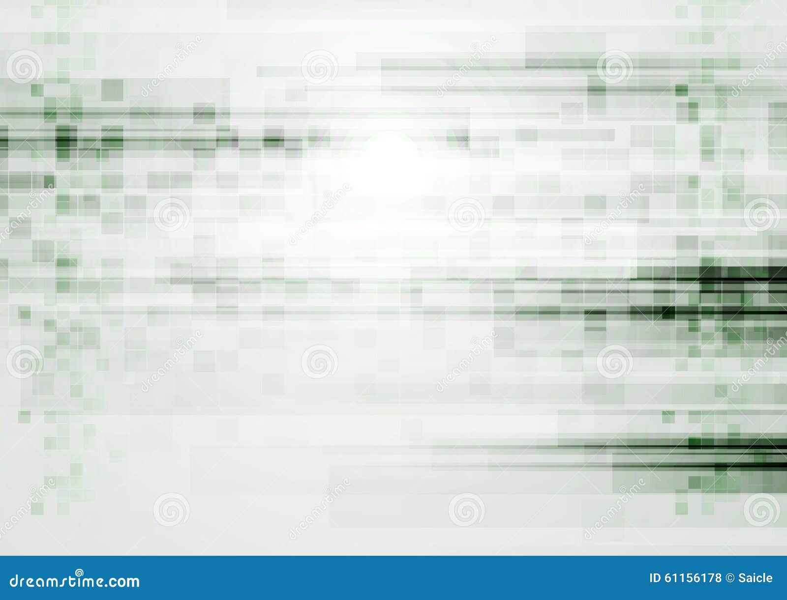 Light Green Grunge Tech Vector Background Stock Vector - Illustration ...