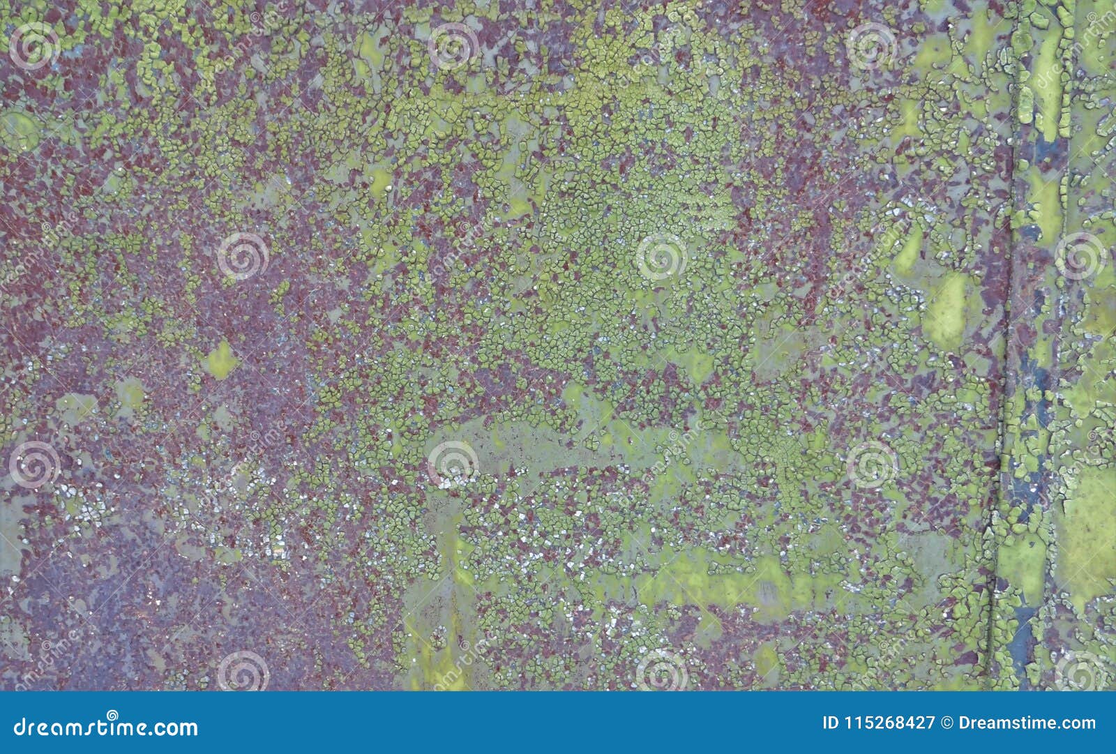 Light Green Painted Metal Texture. Stock Image - Image of corner ...