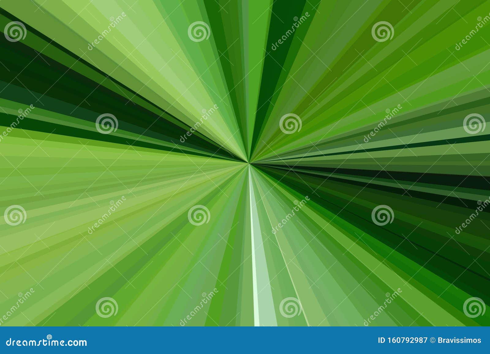Light Green Rays Beam Background. Natural Stock Illustration ...