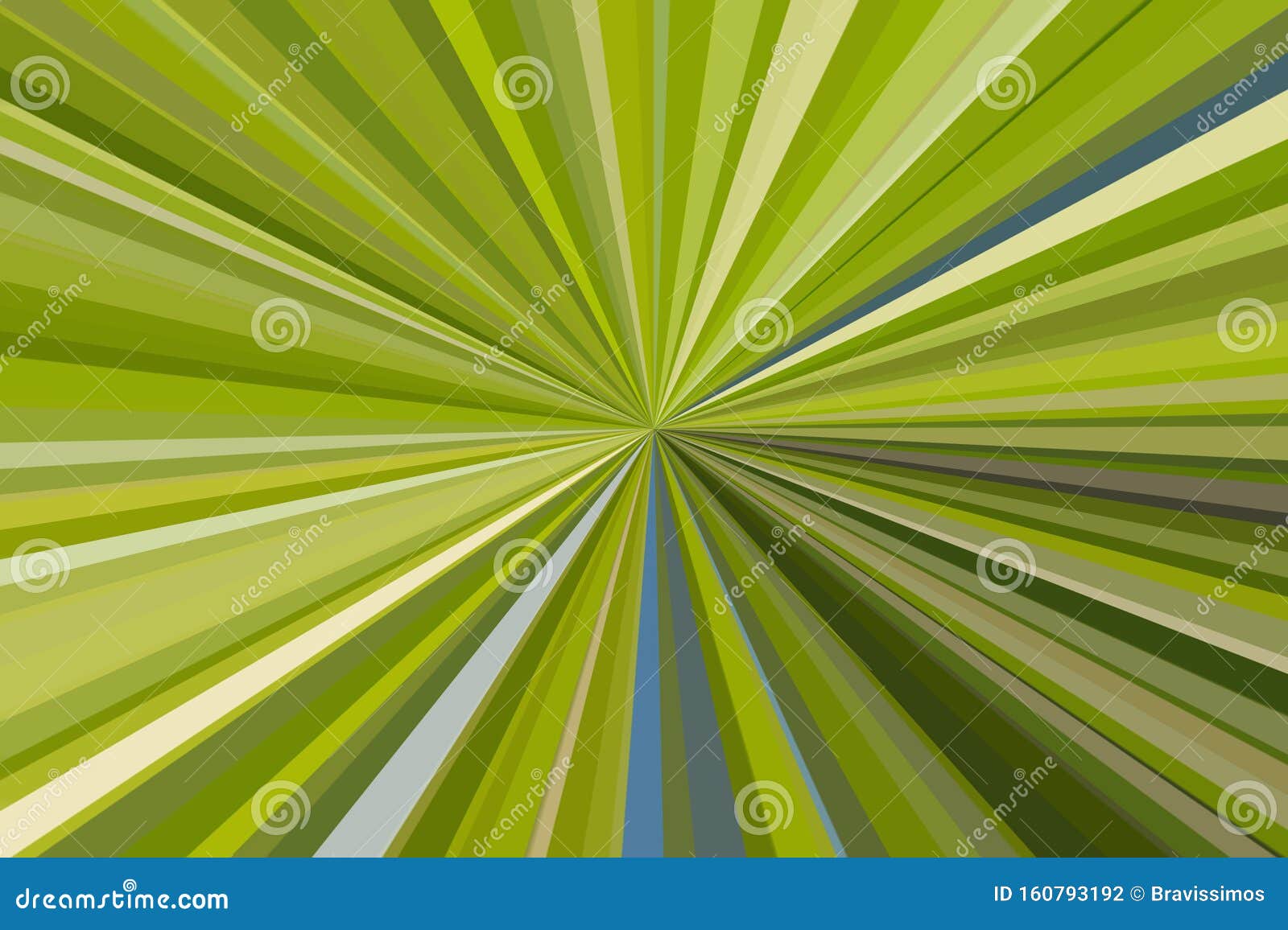 Light Green Rays Beam Background. Wallpaper Backdrop Stock Illustration ...