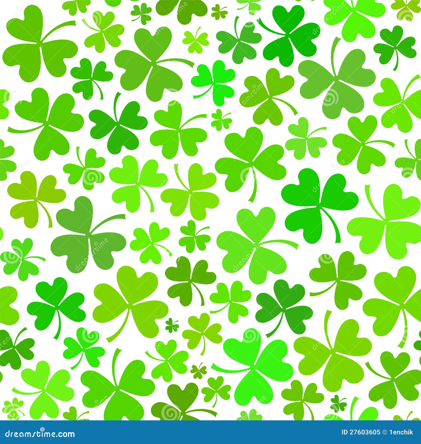Seamless Clover Pattern Stock Illustrations – 13,633 Seamless Clover ...