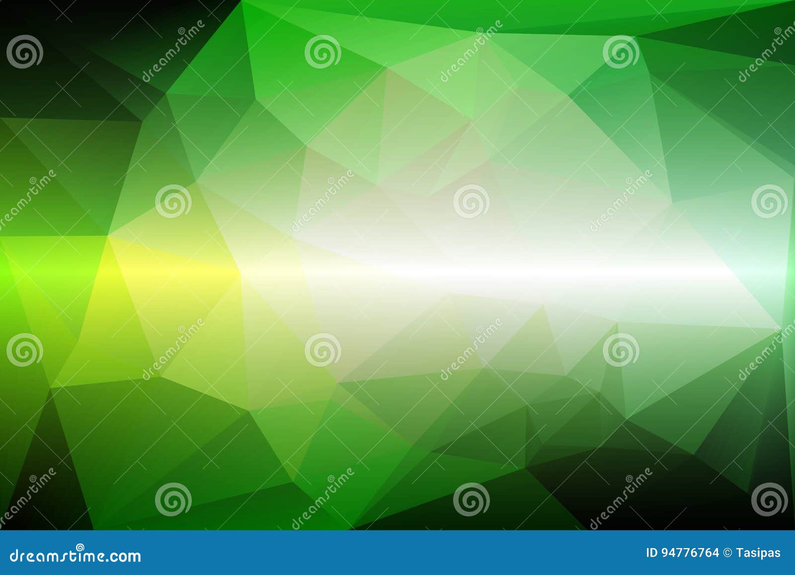 Light Green Shades Low Poly Background Stock Vector - Illustration of ...