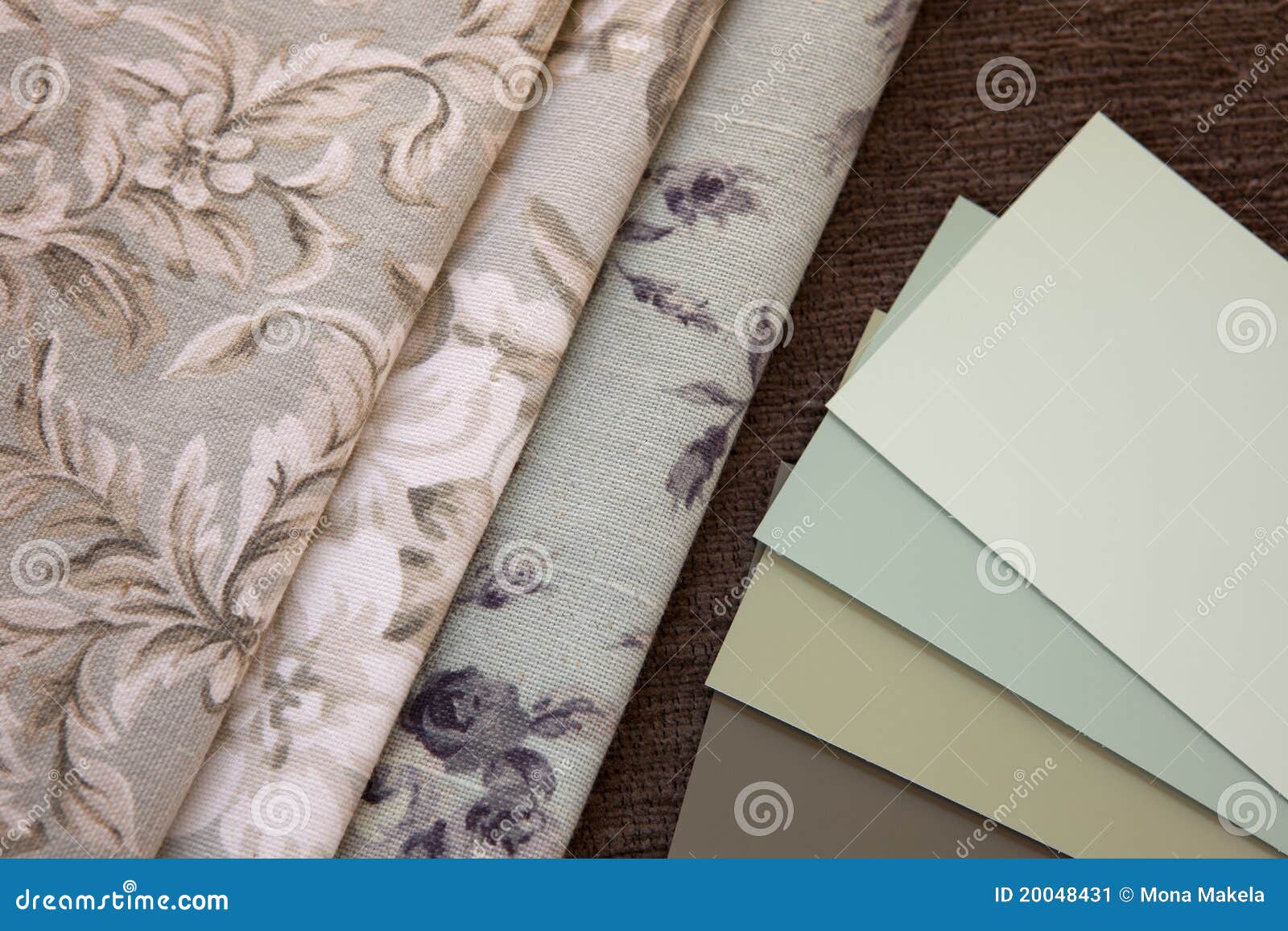 Light Green Subdued Swatches Stock Image - Image of materials, light ...