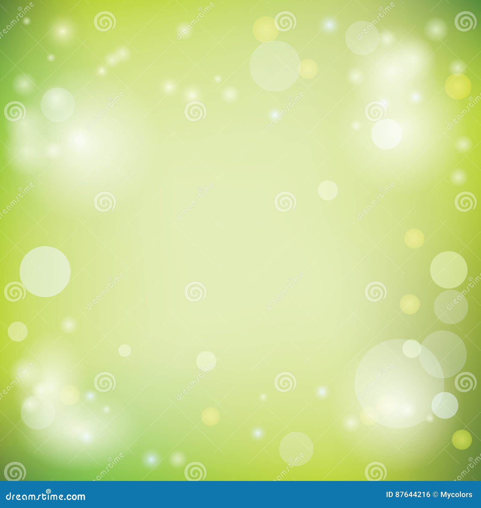 Light Green Vector Background with Lights - Eps 10 Stock Vector ...