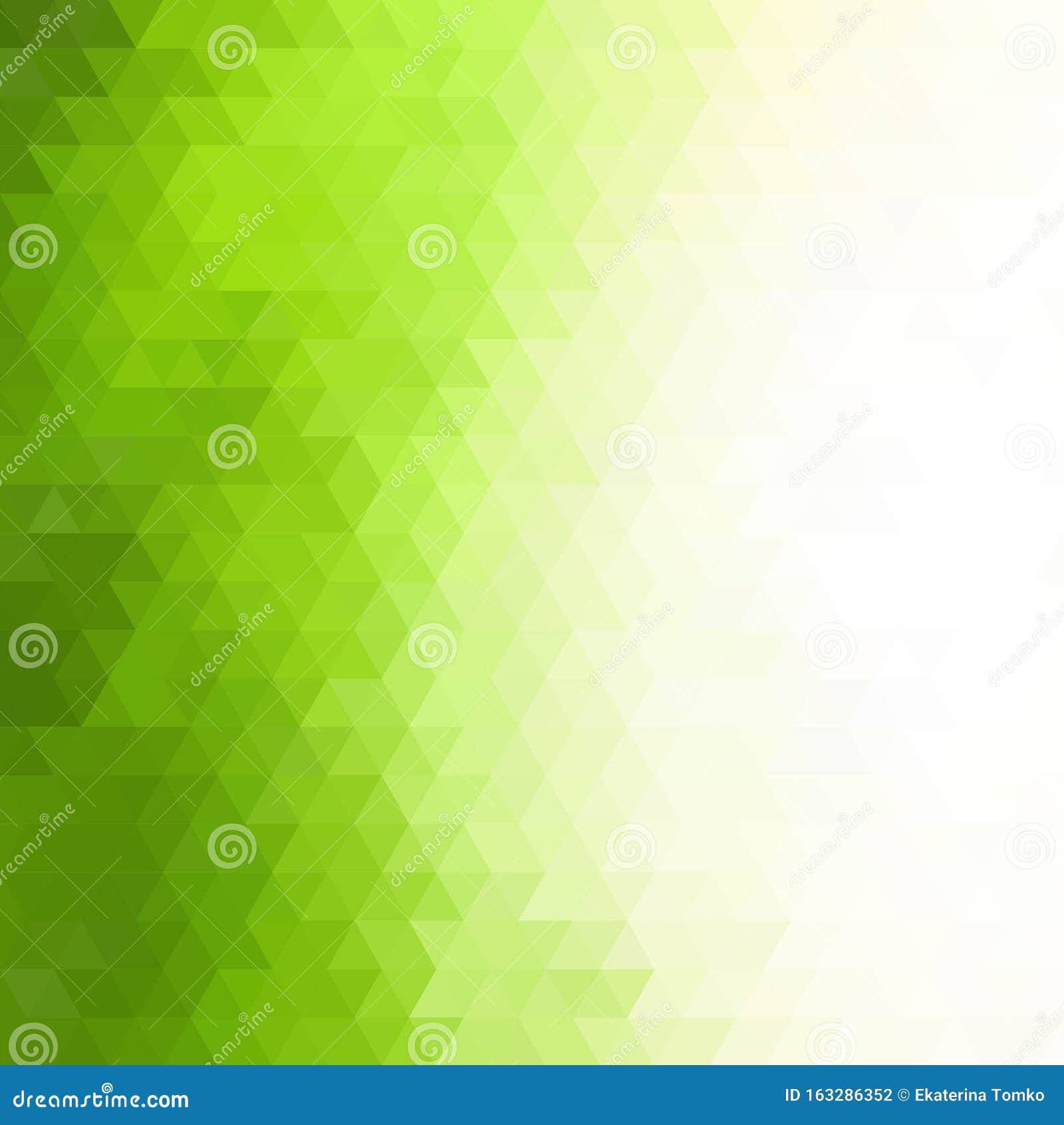 Light Green Vector Polygon Abstract Layout. a Completely New Color ...