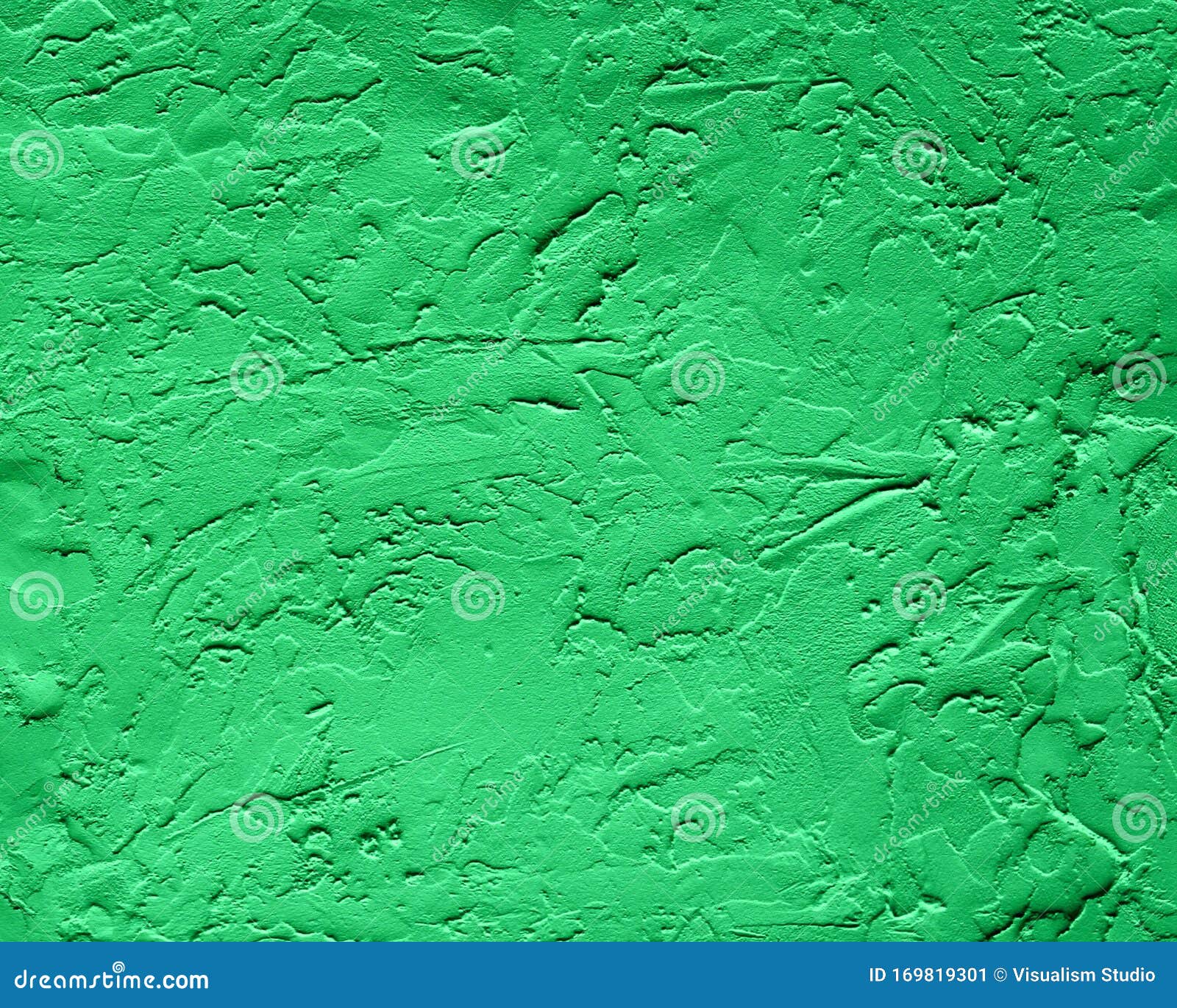The Light Green Wall Texture Covered with Decorative Plaster ...