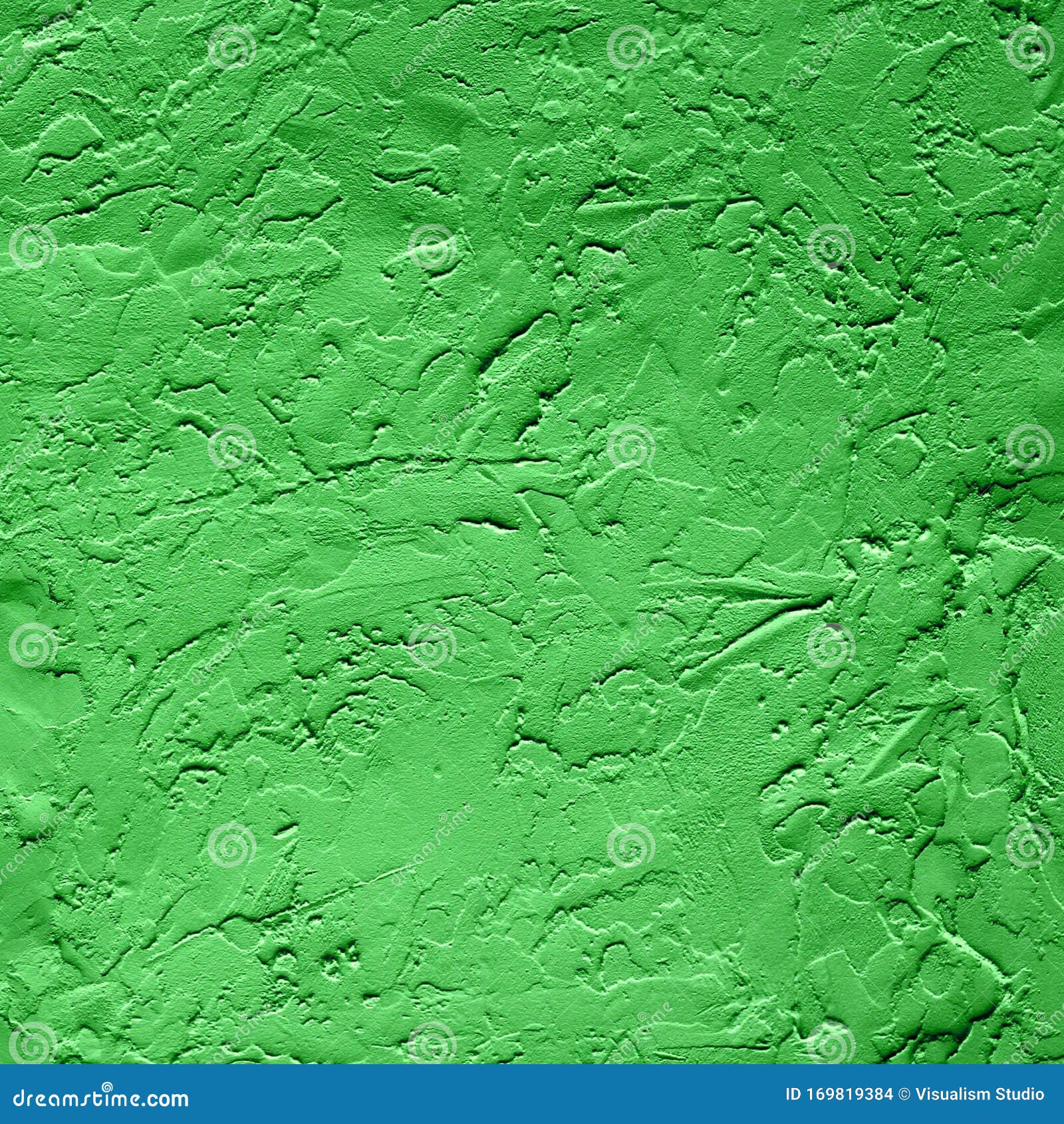 The Light Green Wall Texture Covered with Decorative Plaster ...