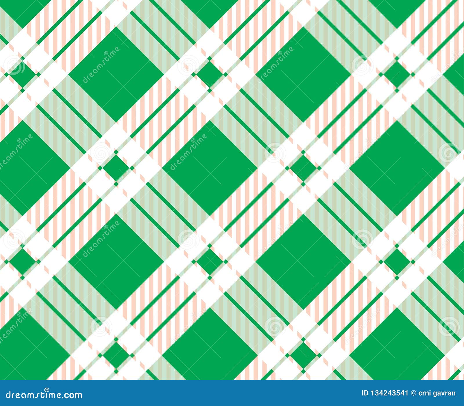 Light Green and White Tartan Plaid Pattern.Vector Illustration Stock ...