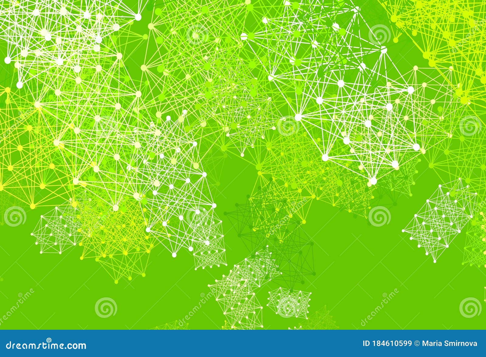 Light Green, Yellow Vector Template with Artificial Intelligence ...