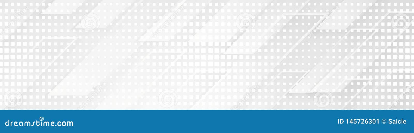 Light Grey Abstract Technology Header Banner Stock Vector ...