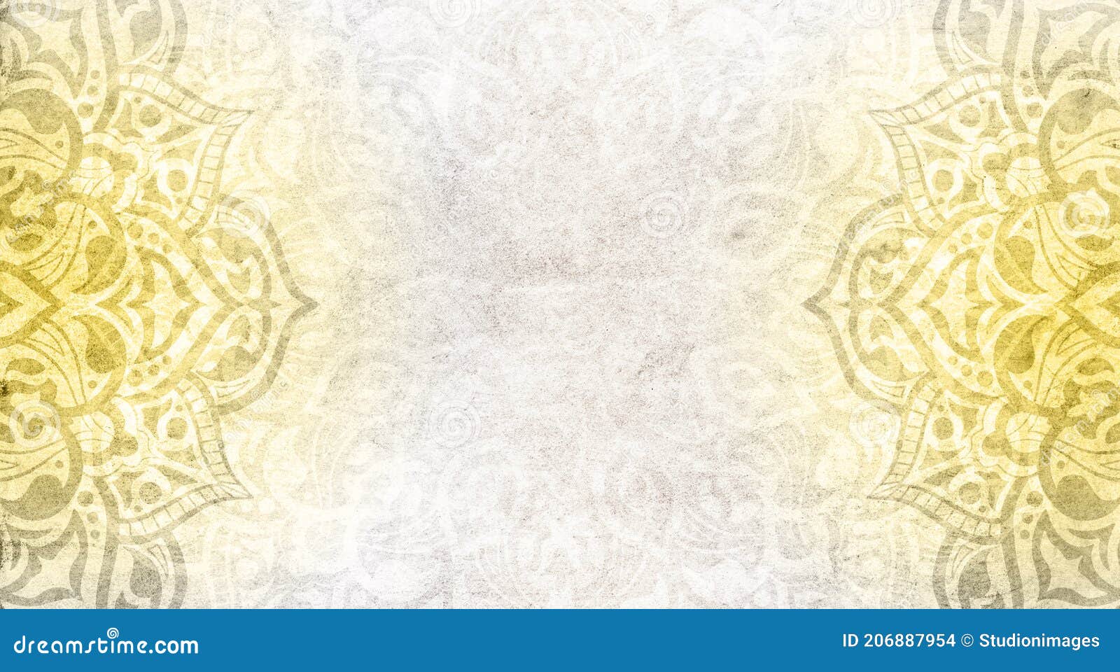 Light Grey Background with Yellow Mandalas - Colors of the Year 2021 ...