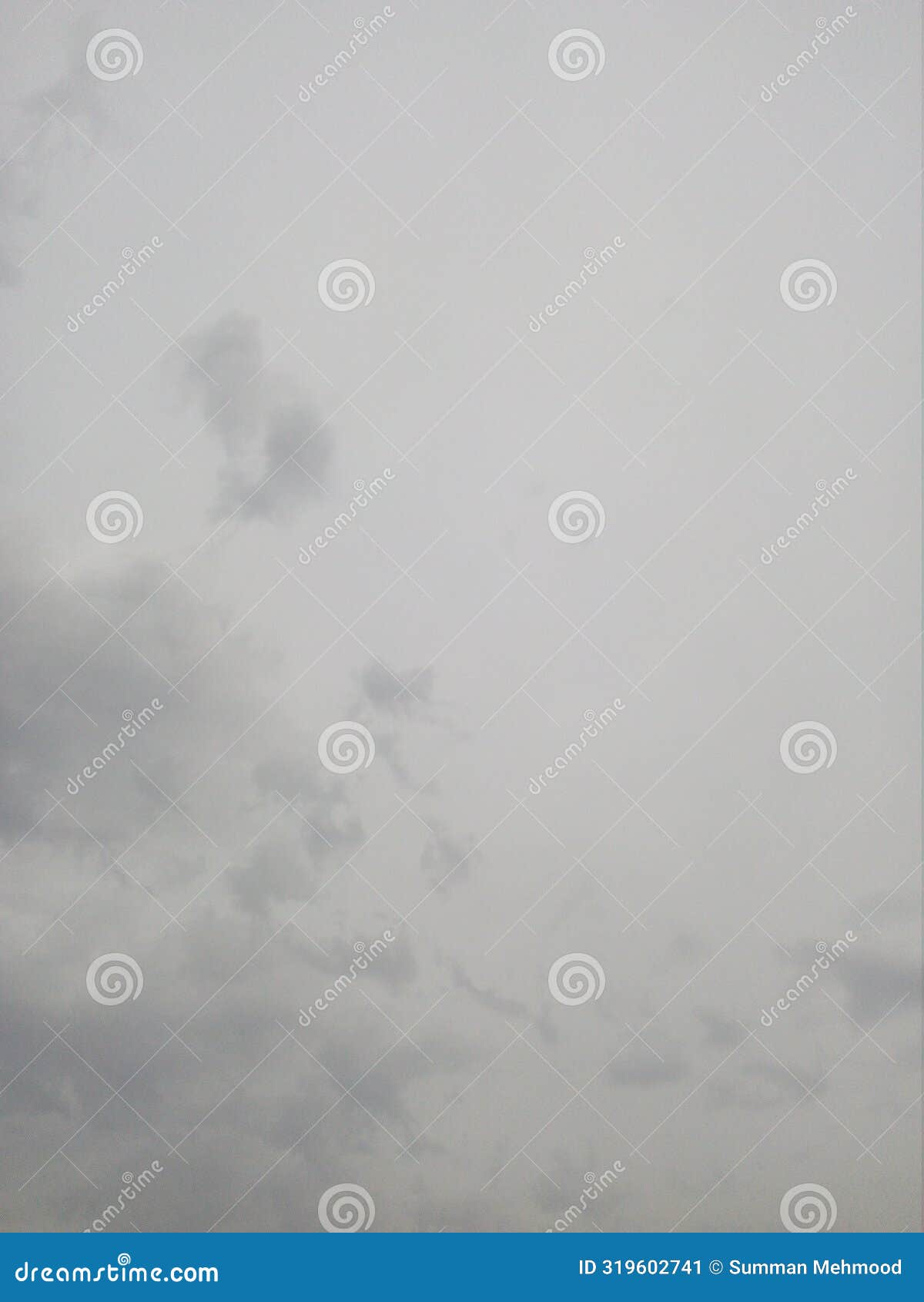 Light Grey Clouds on the Sky. Stock Image - Image of view, landscape: 319602741