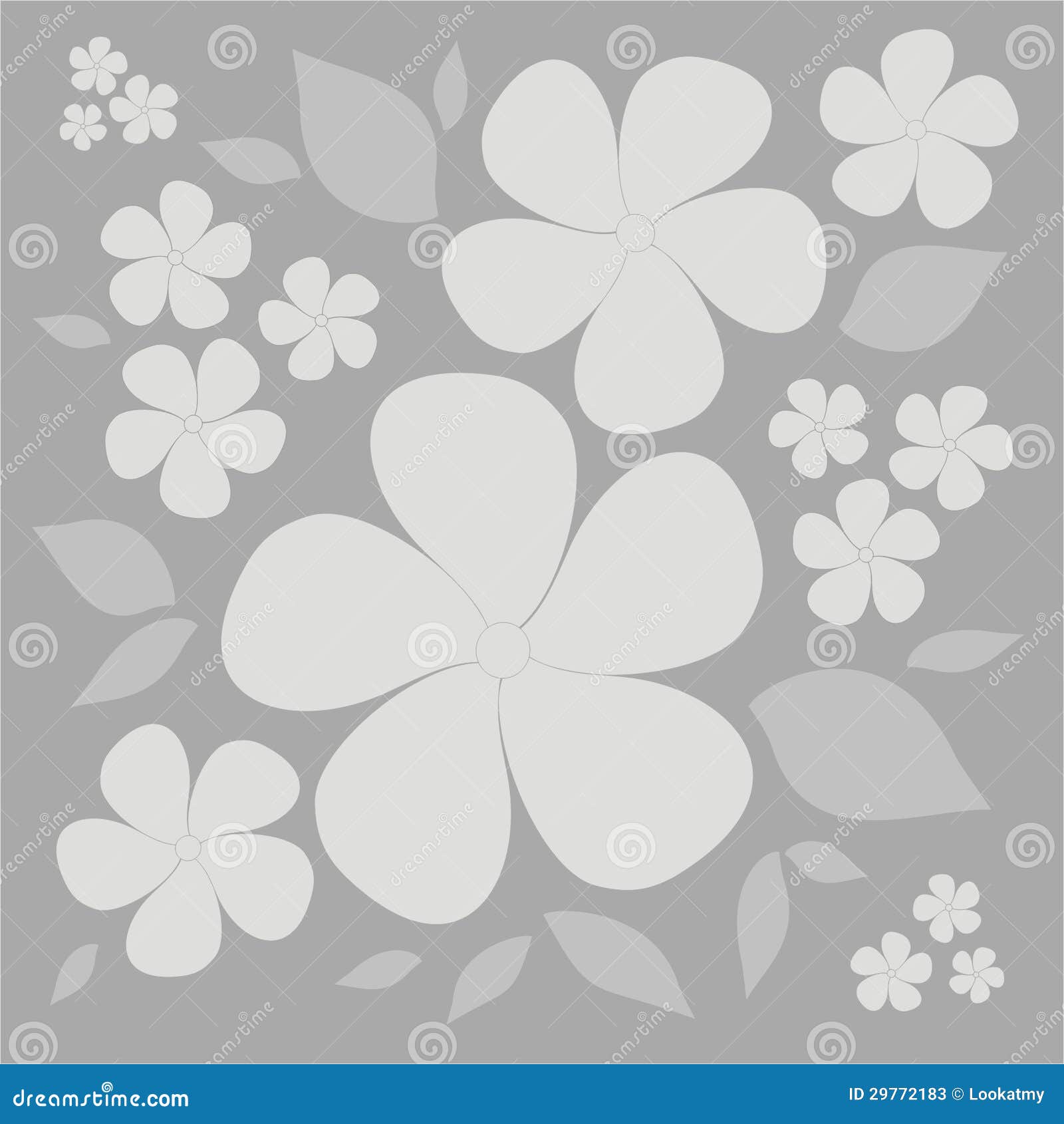 Vector flowers background stock vector. Illustration of wallpaper ...