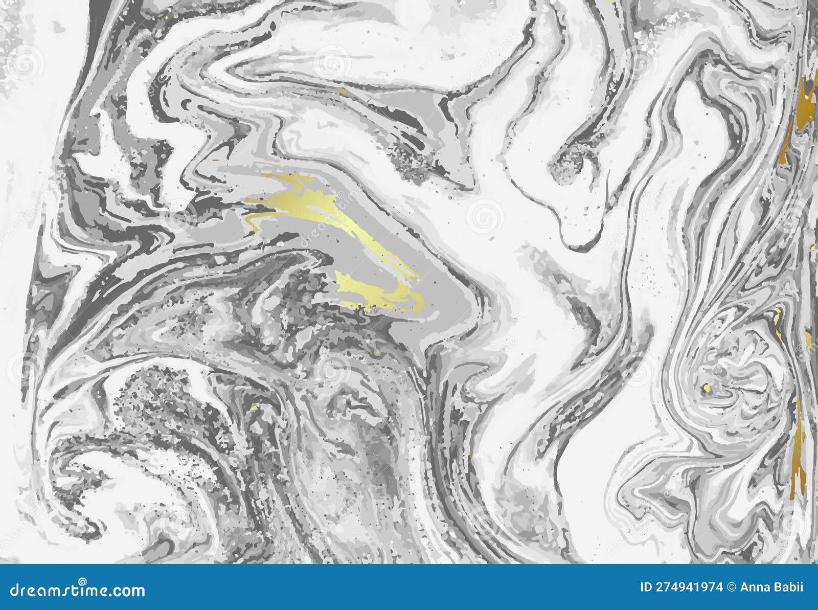 Light Grey and Gold Marble Vector Background Stock Vector ...