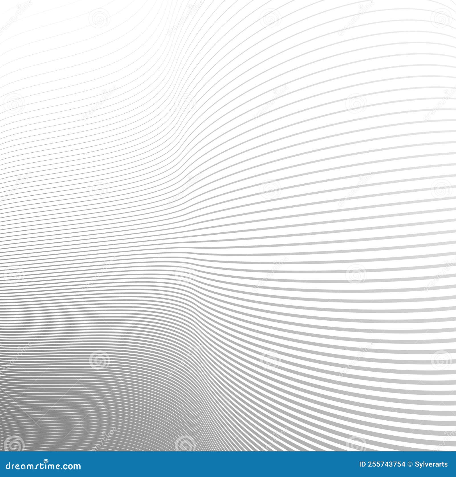 Light Grey Lines in 3D Perspective Vector Abstract Background, Dynamic ...