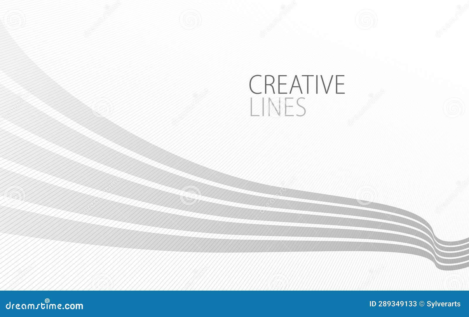 Light Grey Lines in 3D Perspective Vector Abstract Background, Easy and ...