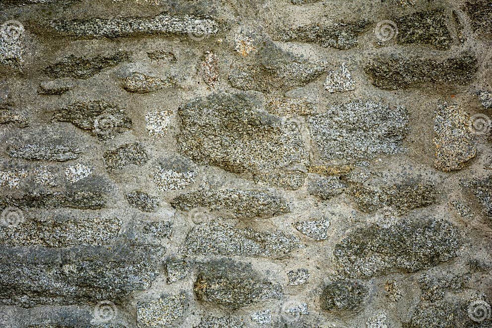 A Light Grey, Medieval Stone Wall Background. Stock Photo - Image of ...