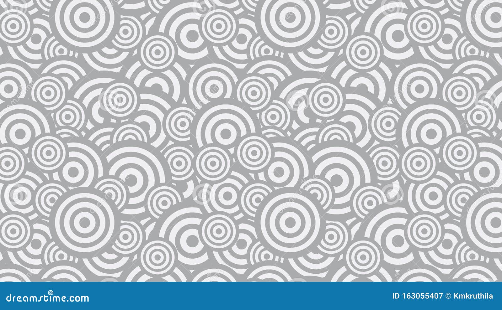 Light Grey Overlapping Concentric Circles Pattern Background Stock ...