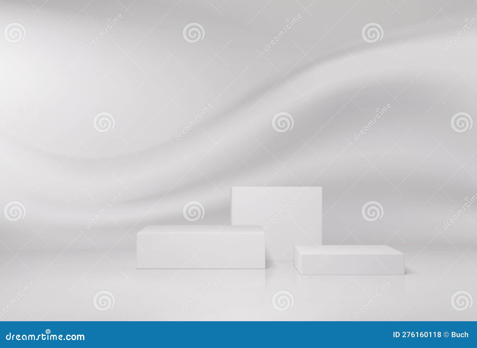 Light Grey Podium, Display Stand or Platform Stock Vector ...