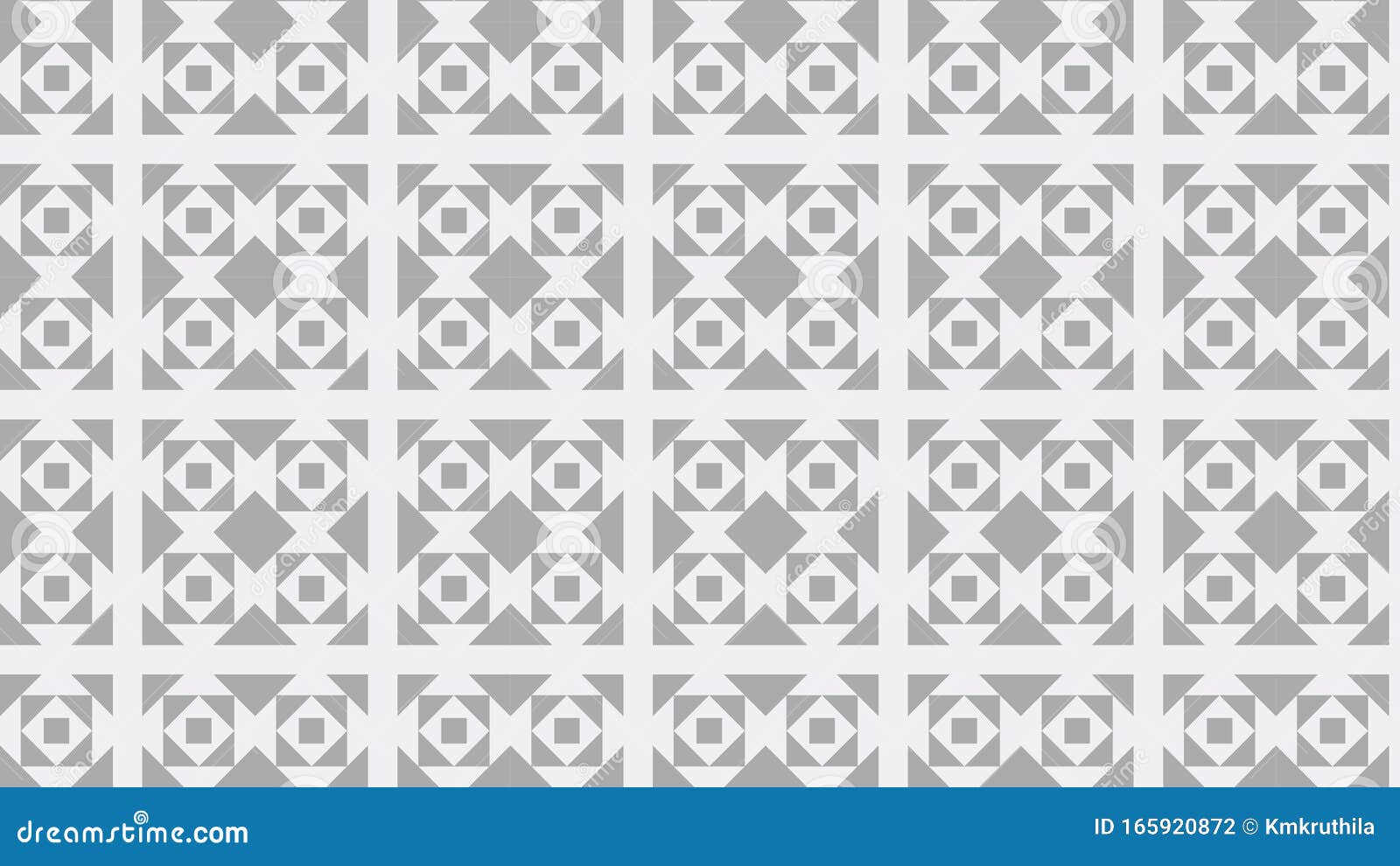 Light Grey Seamless Geometric Square Background Pattern Vector Image ...