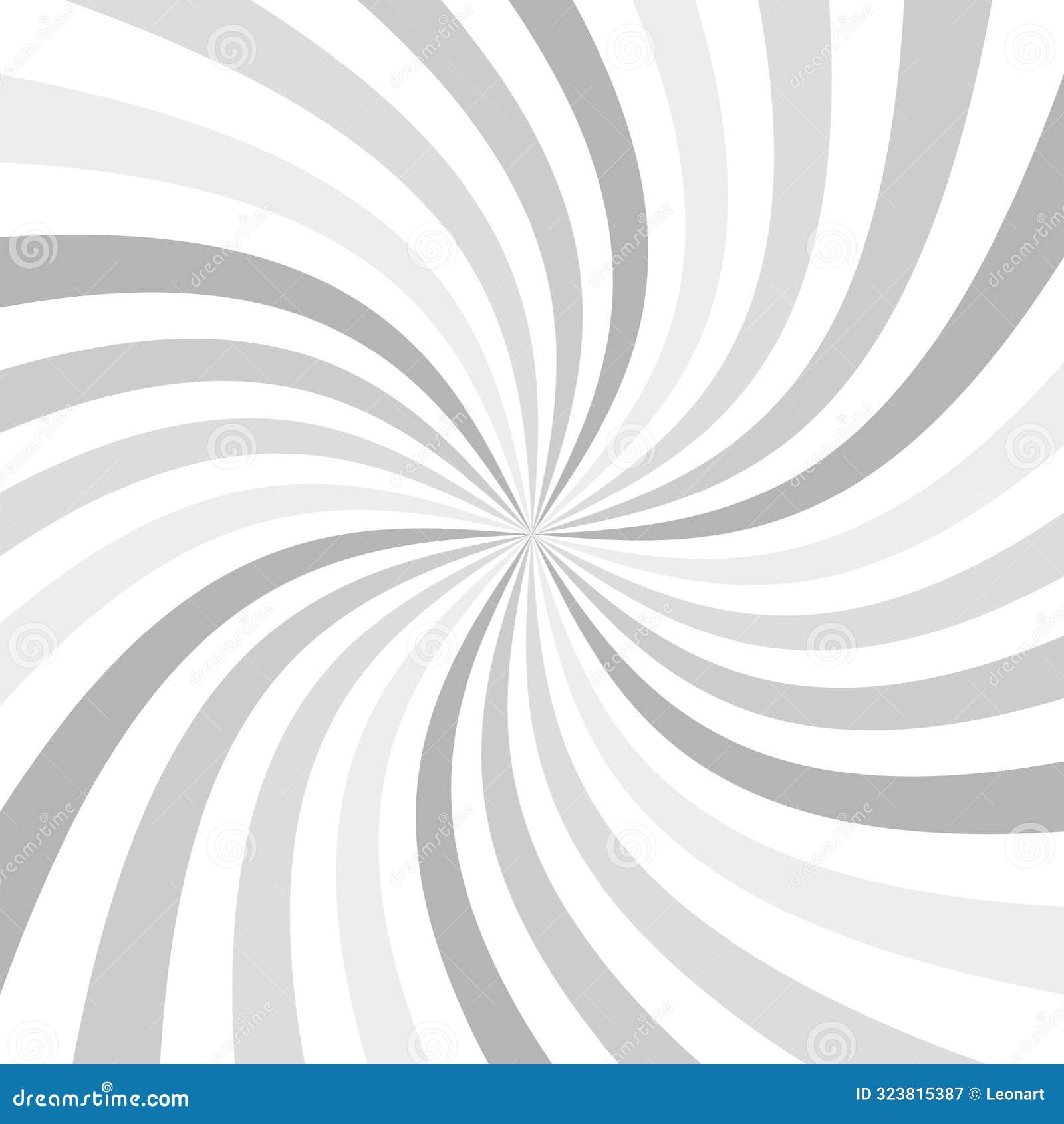 Light Grey Sunburst Swirl Background. Sun Rays Stock Vector ...
