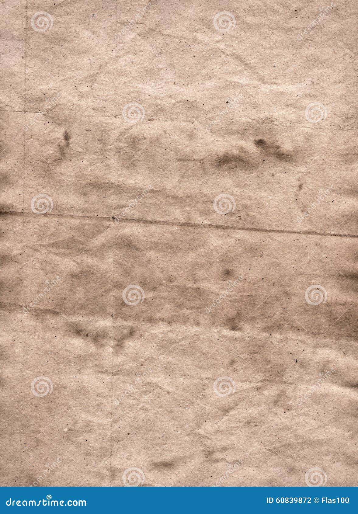 Light Grunge Brown Recycled Parchment with Stains Stock Photo - Image ...