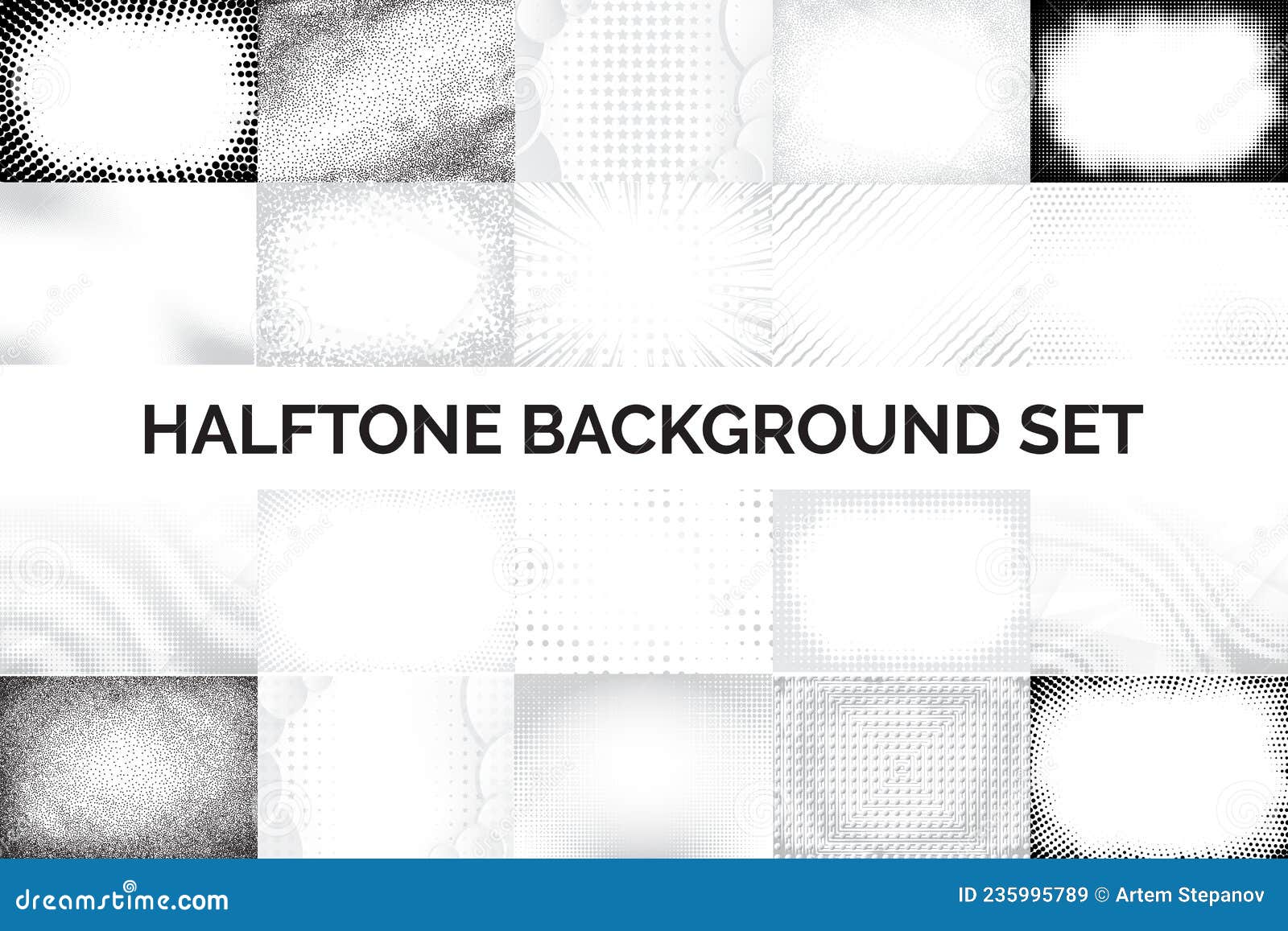 Light Halftone Background for Web Layout Stock Vector - Illustration of ...