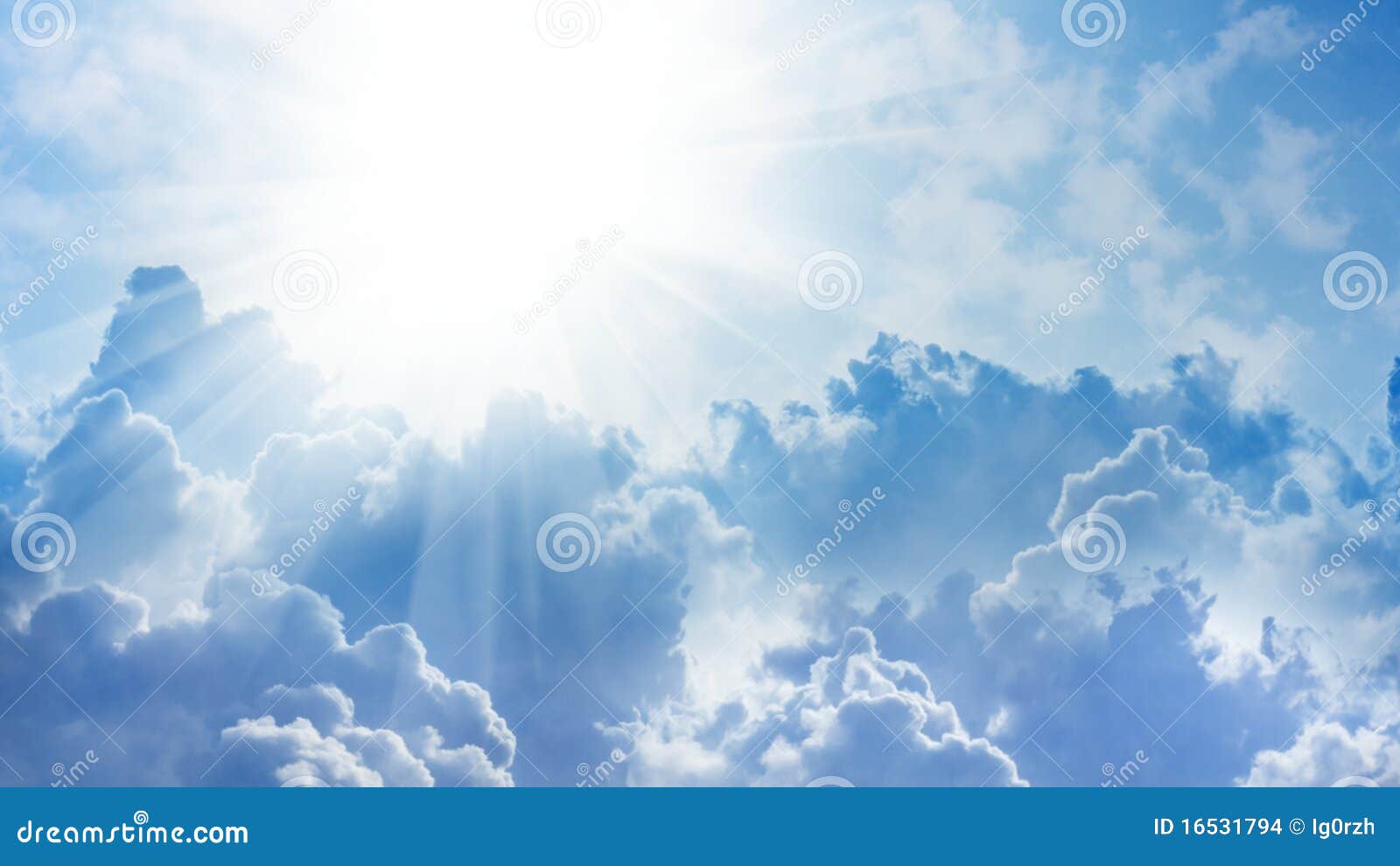 Light from heaven stock photo. Image of peaceful, widescreen - 16531794
