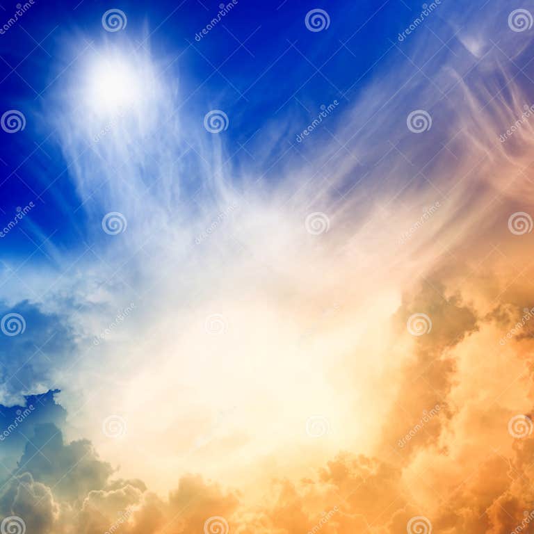 Light from heaven stock photo. Image of idyllic, heaven - 17401970