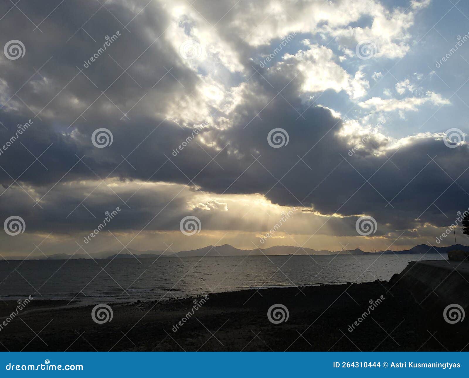 Light from heaven stock photo. Image of sunrise, heaven - 264310444