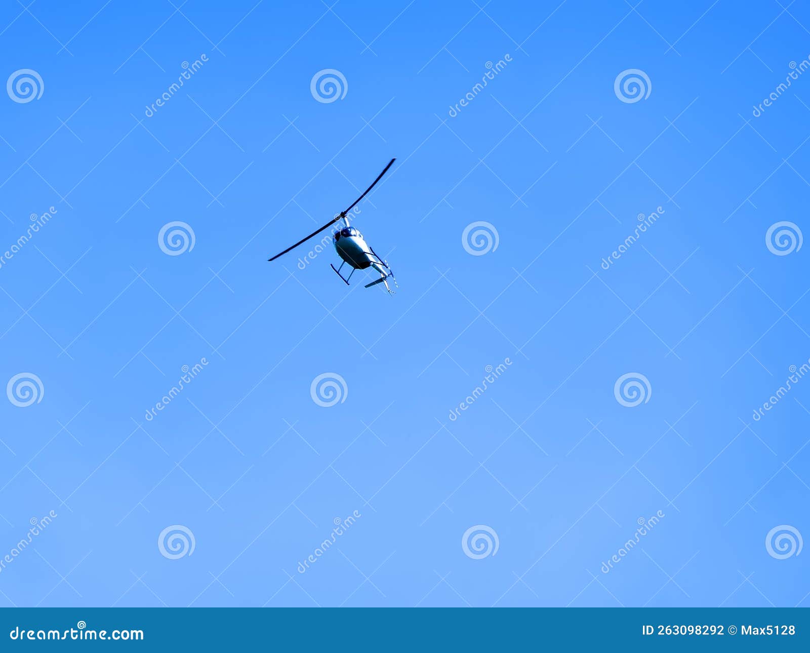 A light helicopter stock photo. Image of motion, airplane - 263098292