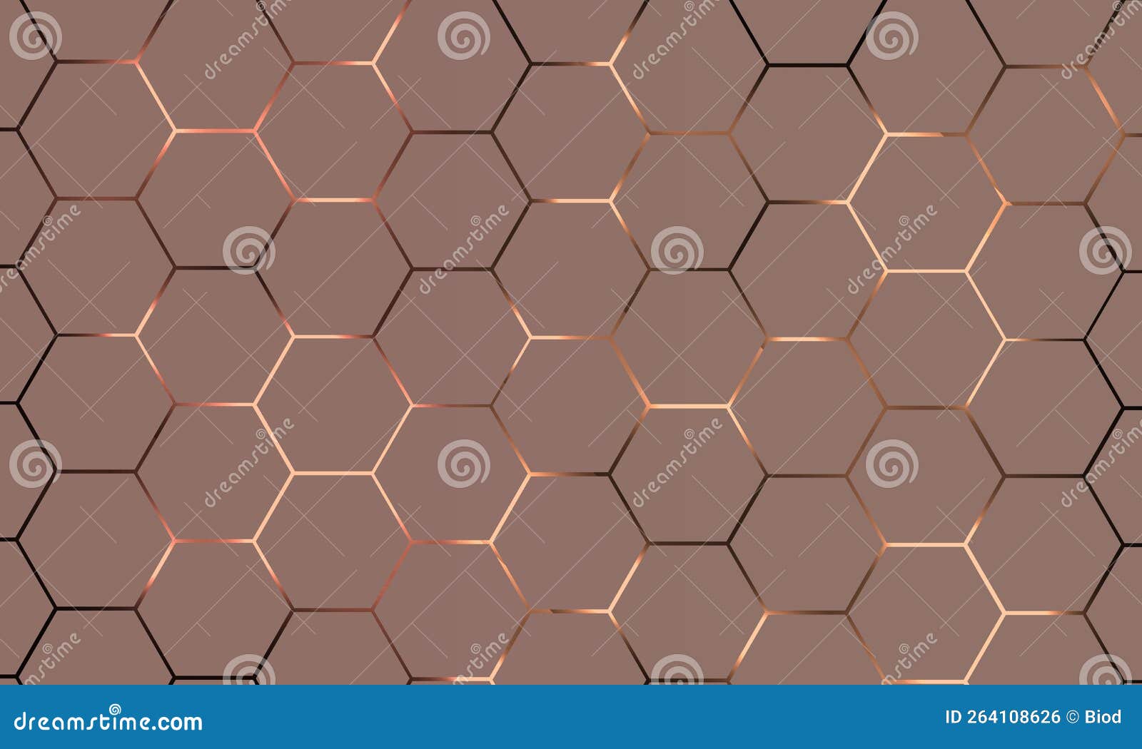Light Hexagonal Technology Abstract Background. Stock Vector ...