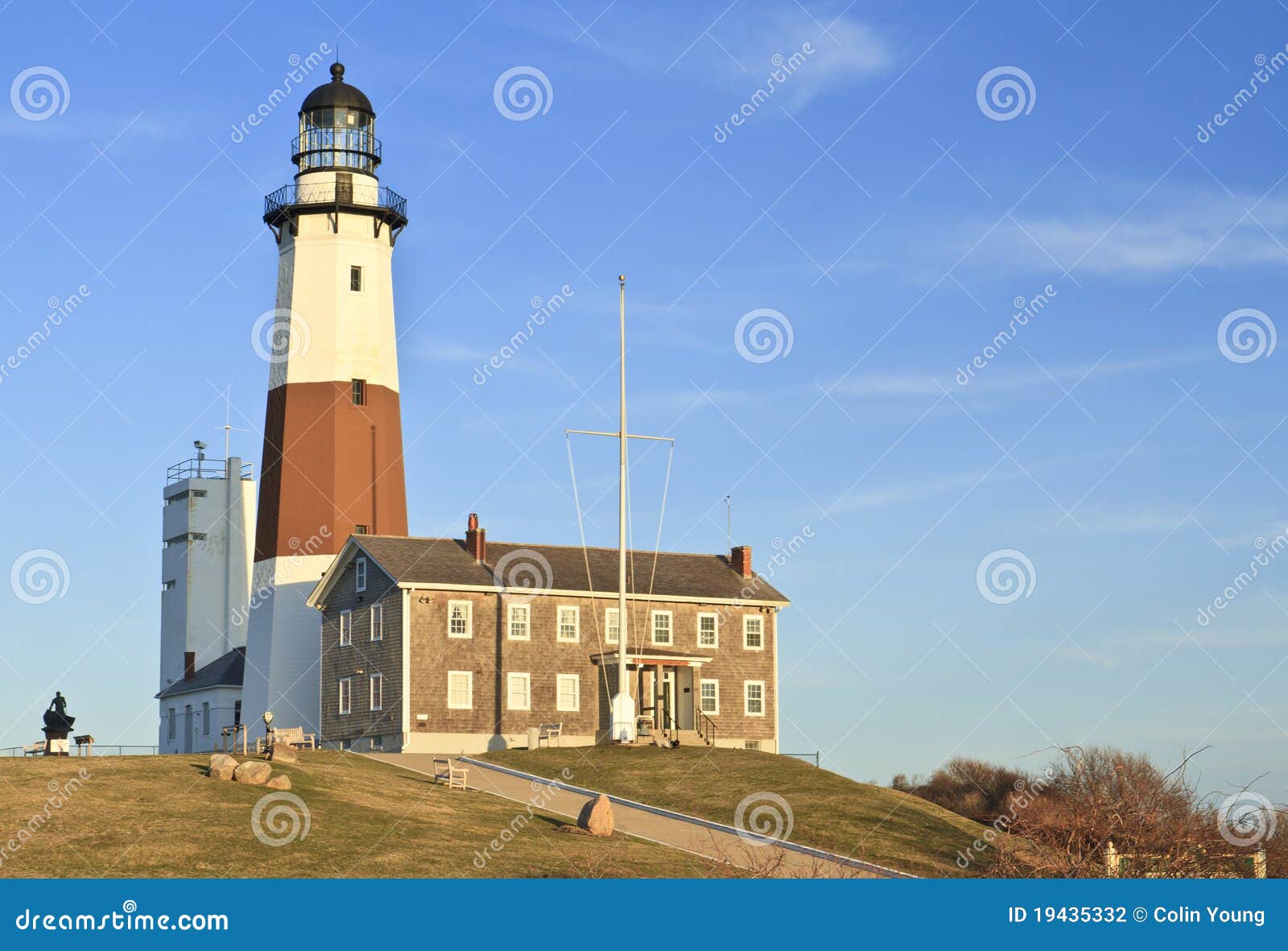 Light on a Hill stock photo. Image of boulders, blue - 19435332