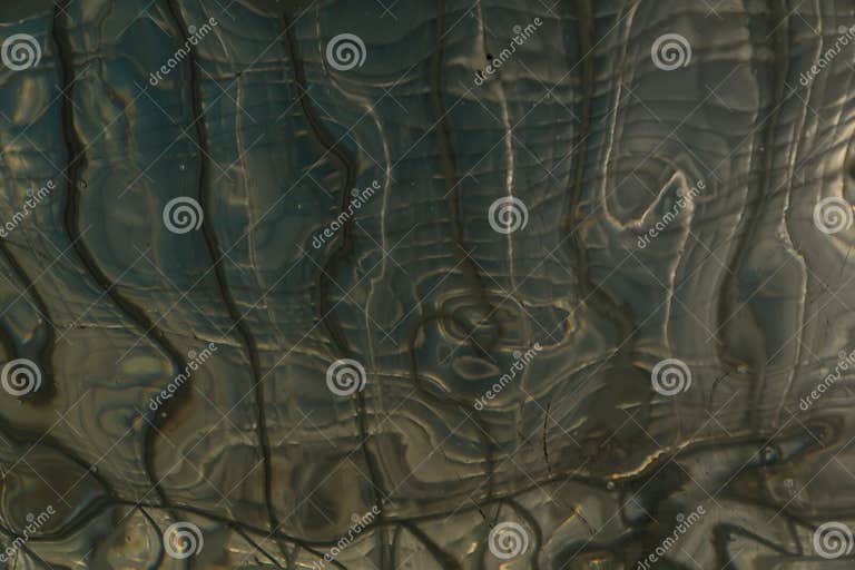 The Light Hits the Mirror on the Water Surface Stock Photo - Image of ...