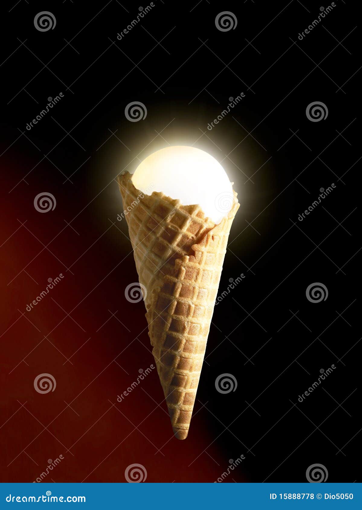 Light ice cream stock photo. Image of lamp, concept, background - 15888778
