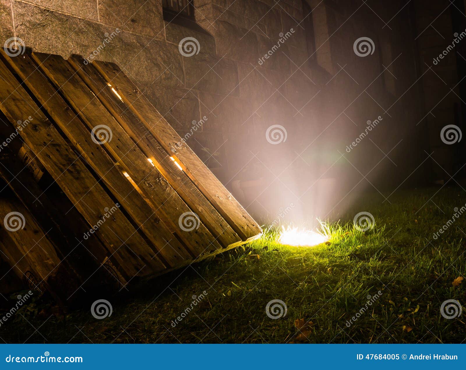 Light from the inside stock image. Image of grass, evening - 47684005