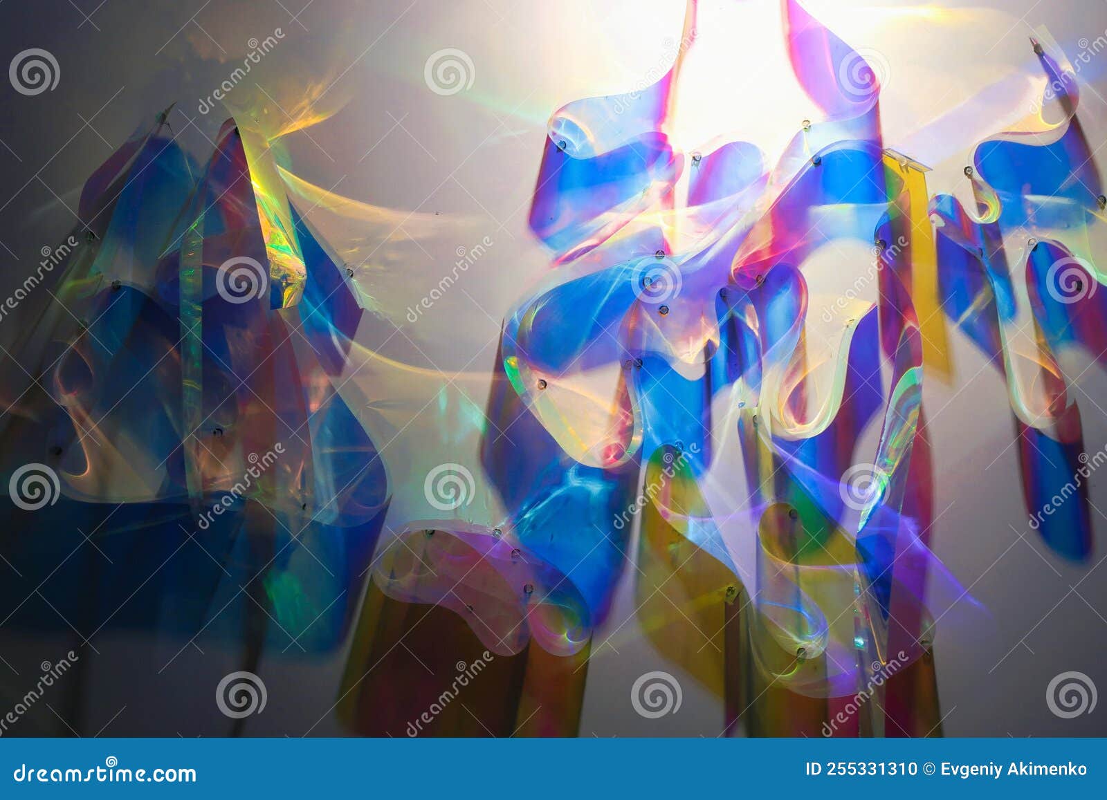 Light Installation, Abstract Image, Background Stock Photo - Image of ...
