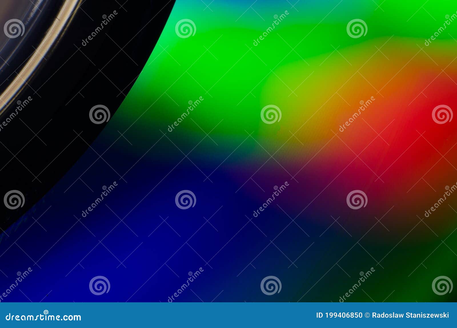 Light Interference on the Metallized Surface of the Compact Disc Stock ...